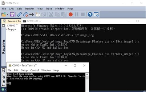 Awr1843 Download Image Over Canfd Interface Issue Sensors Forum Sensors Ti E2e Support Forums