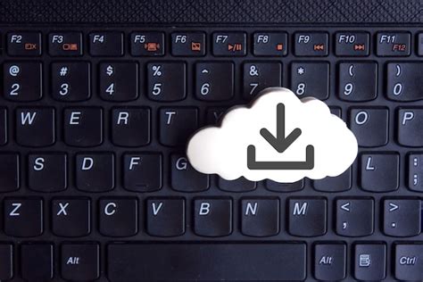 premium photo technology cloud computing concept white cloud with