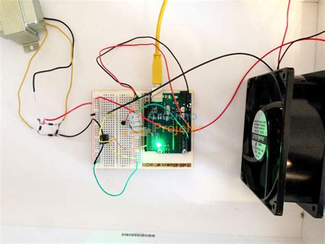 arduino İle sıcaklık fan kontrolü projesi arduino projeleri
