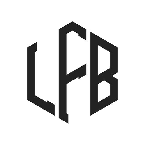 Premium Vector Lfb Logo Design Initial Letter Lfb Monogram Logo Using