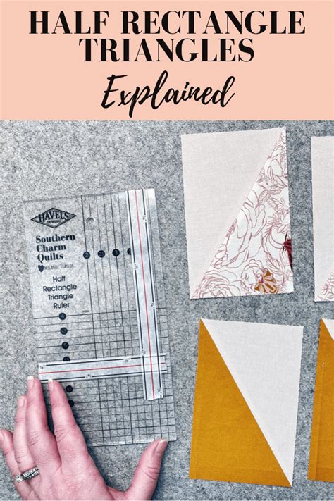Half Rectangle Triangles Step By Step Guide