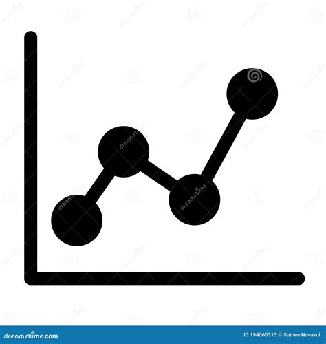Diagram Graphs Sign Diagram Graphs Isolated Simple Icon Vector Illustration