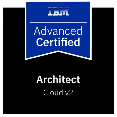 IBM Certified Advanced Architect Cloud V Credly
