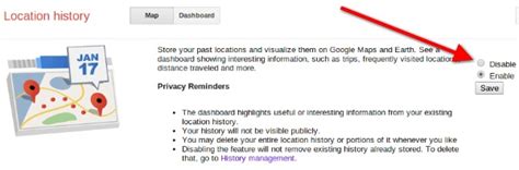 How To Disable Google Maps Location History One Click Root
