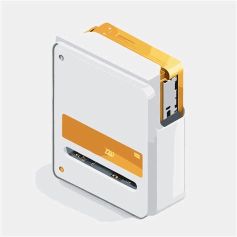 Premium Vector Data Storage Vector On A White Background