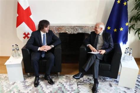 ჟოზეფ ბორელი მოხარული ვიყავი მემასპინძლა ირაკლი კობახიძისთვის მოხდა აზრთა არსებითი გაცვლა