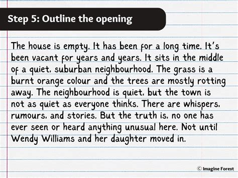 How To Write A Scary Story Ks2 At Tricia Warren Blog