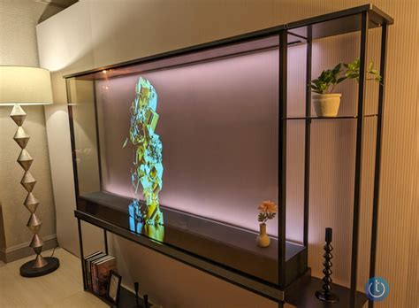 Lgs Signature Oled T Tv Vanishes Into Thin Air Techlicious