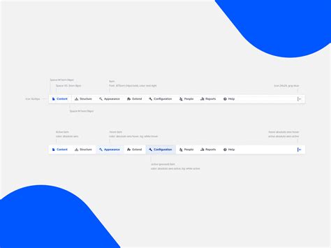 Drupal Admin Ui Toolbar Specs By Sascha Eggenberger For Drupal On Dribbble