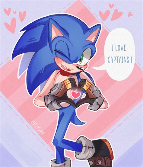 Sonic The Hedgehog Sonic And 1 More Drawn By Felichiii Danbooru