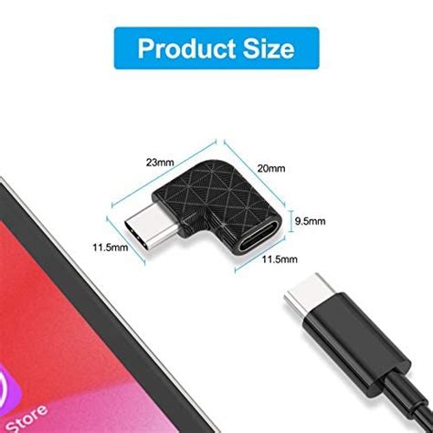 Smallelectric Usb C Right Angle Adapter Ideal For Tight Spaces
