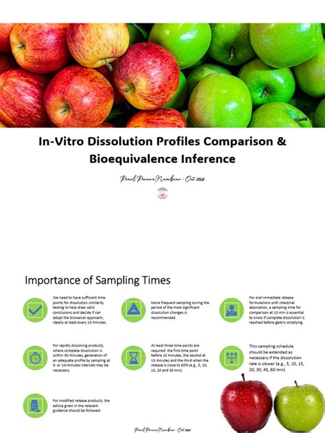 Dissolution Profiles Comparison Pdf Bootstrapping Statistics Statistics