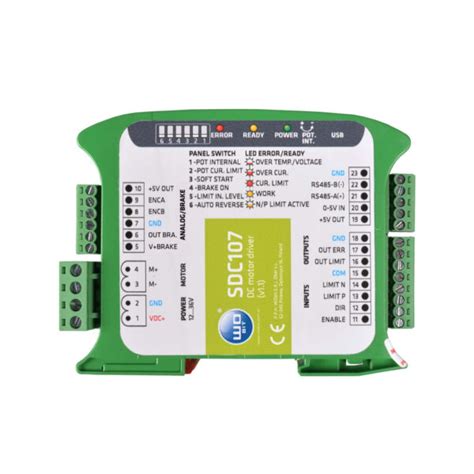 Wobit Sdc107 Dc Motor Controller 7a Memidos