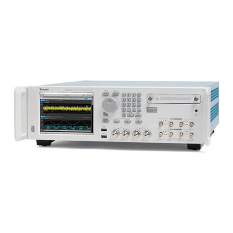 Tektronix Awg5000 Series Programmers Manual Pdf Download Manualslib