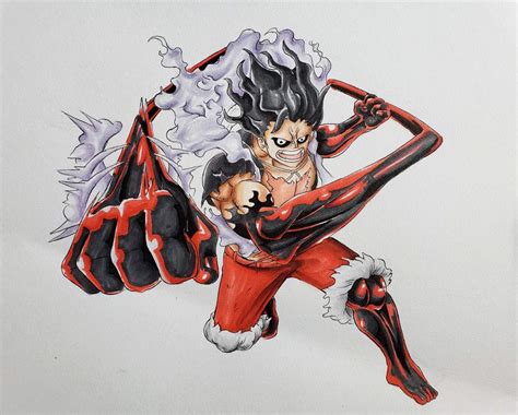 Luffy Gear In One Piece Drawing Luffy Gear Manga Tattoo Porn