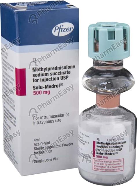 Solu Medrol 500 Mg Powder For Injection 1 Uses Side Effects Price