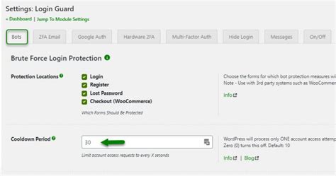 Part 4 Login Protection Shield Wordpress Security Plugin Shield