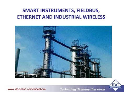 Smart Instruments Fieldbus Ethernet And Wireless Ppt Internet Of Things Internet