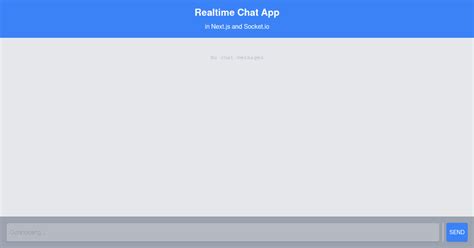 Nextjs Socketio Chat Codesandbox