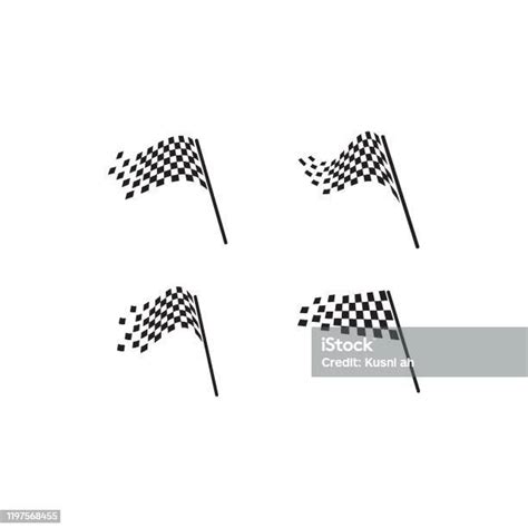 레이스 플래그 아이콘 심플한 디자인 레이스 플래그 로고 0명에 대한 스톡 벡터 아트 및 기타 이미지 0명 기 로고