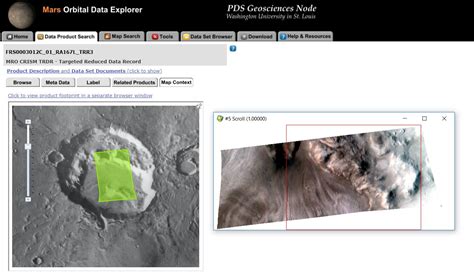 crism analysis in cat for data users pds geosciences node community