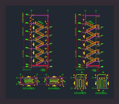 Spiral Stairs Cad Blocks Cad Block And Typical Drawin Vrogue Co