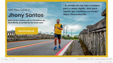Jhony Santos No Linkedin Corrida Análisededados Powerbi