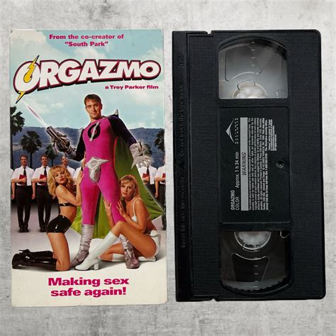 Orgazmo Vhs Tape 1999 Comedy Trey Parker Matt Stone Canadian Release