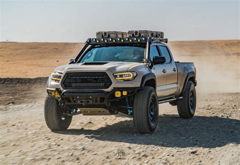 Meso Customs Long Travel Twin Turbo 3rd Gen Tacoma On 37s