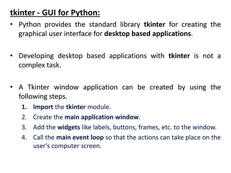 Tkinter Gui Programming In Python Pdf