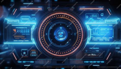 Premium Ai Image Control Panel Template Gui For Game Background