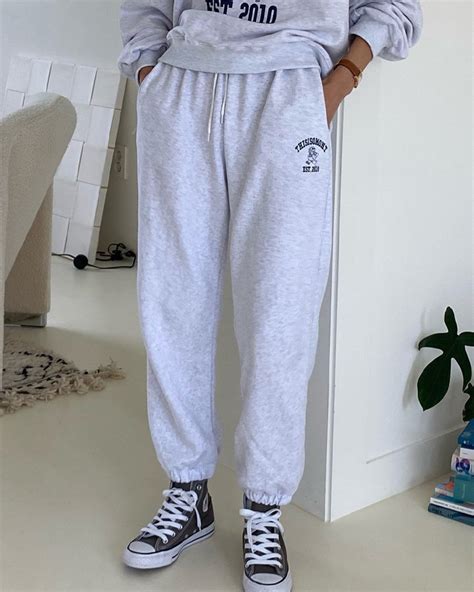 디투링크 캐릭터 프린트 여성 일자핏 조거팬츠 워싱쭈리 캐주얼 코튼 밴딩바지82529