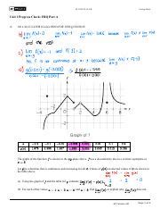 AP Calculus AB Scoring Guide Unit FRQ Part A Course Hero