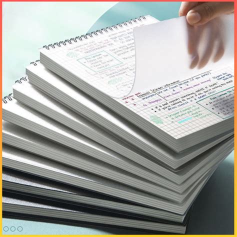 Coil Notebook Grid Line A6 Loose Leaf Coil Notebook Spiral Notebook School And Office Notebook