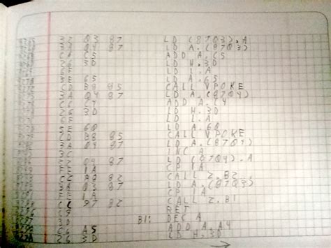 my first z80 meeting language program blinking robots
