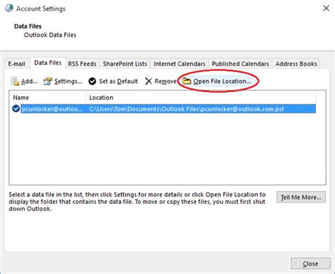 How To Recover Outlook 2016 Pst File Password Password Recovery