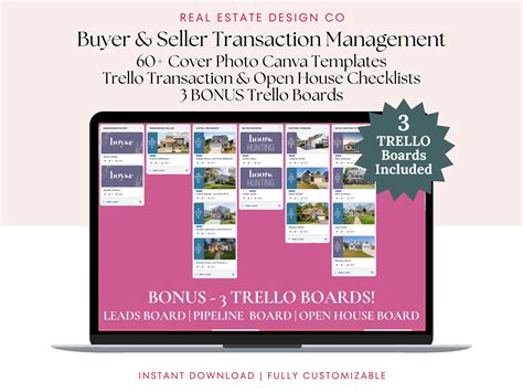 Trello Card Cover Photo Canva Template With 3 Bonus Shared Trello Board Templates For Real