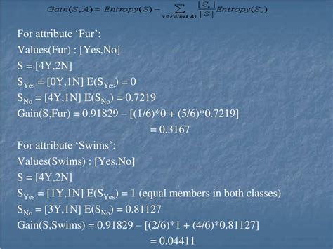 Ppt Iterative Dichotomiser 3 Id3 Algorithm Powerpoint Presentation