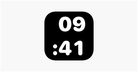 ‎big Digital Clock Widget On The App Store