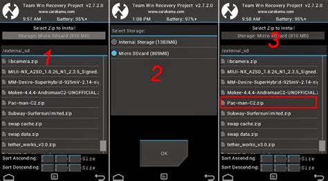 Cara Menggunakan TWRP Untuk Install Custom ROM CaraRoot Com