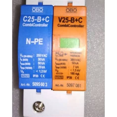 Anti LIGHTNING SURGE ARRESTER OBO V BC POLE PHASE Shopee Philippines