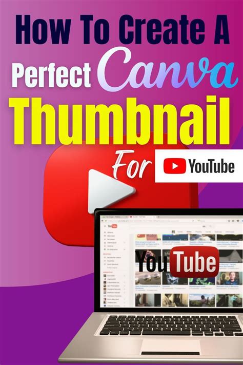 How To Create A Perfect Canva Thumbnail For Youtube Canva Thumbnail