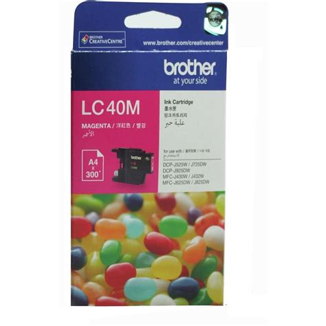 Brother Genuine Ink Cartridge Lc 40m 300 Page Yield