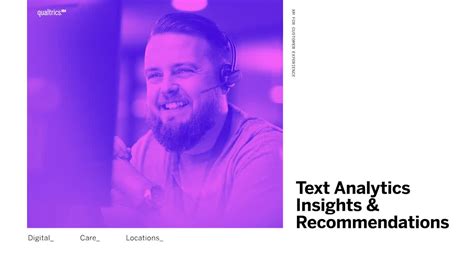 Watch Our Text Analytics Insights And Recommendations Qualtrics