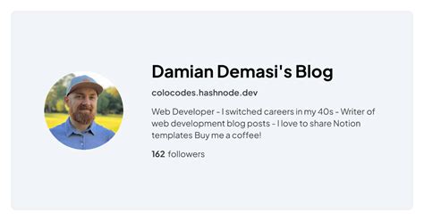 Damian Demasis Blog