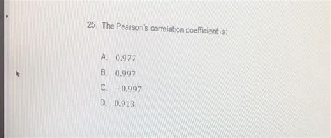 Solved Refer To The Incomplete Table Below Which Shows The