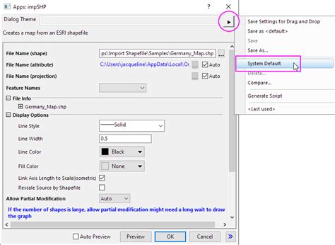Help Online Apps Import Shapefile