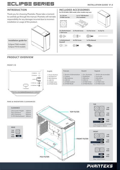 Pdf Eclipse Series Installation Guide V1 Dokumentips