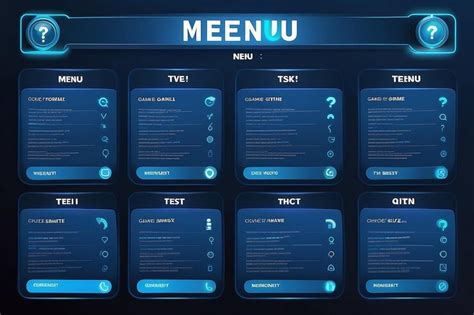 Premium Photo Quiz Test Menu Template Tv Show Game Questions And