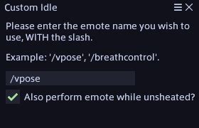 GitHub Spooee Ffxiv Customidle Dalamud Plugin For Performing An Emote When You Stop Moving